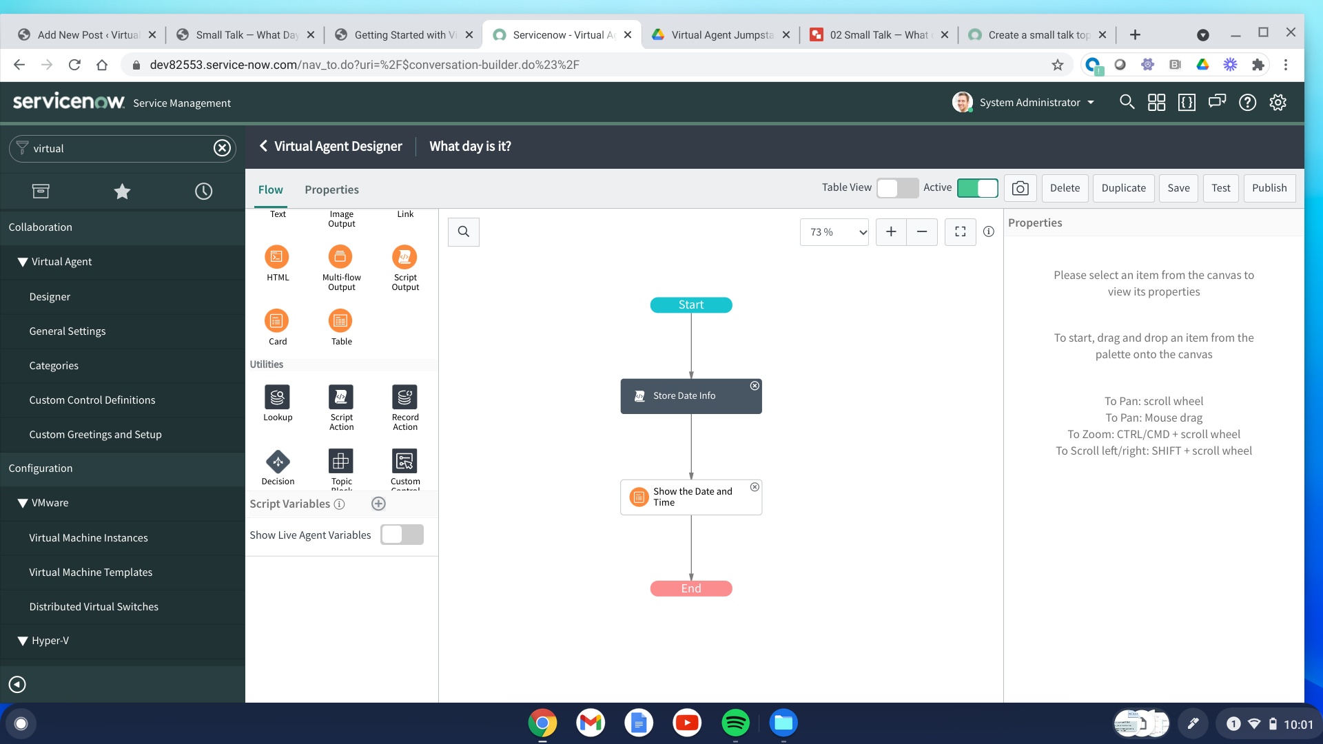 Virtual Agent Jumpstart - Get started with ServiceNow's Virtual Agent
